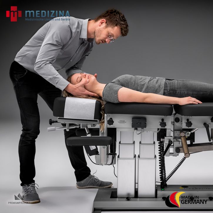 Chiropraktik Liegen mit vielen Funktionen